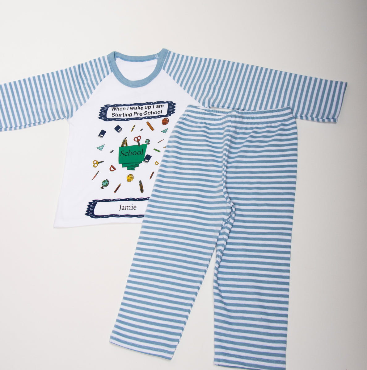 Children's Birthday Eve pyjamas - Boys Birthday pyjamas-Robes4you