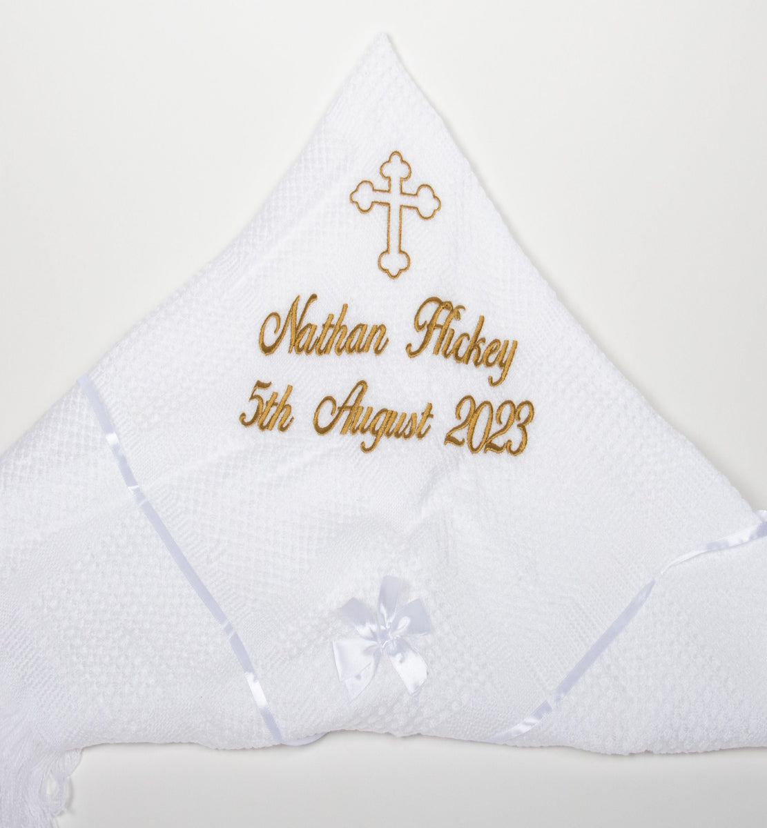 Personalised Christening Shawl- Robes4you-Ireland – Robes 4 You